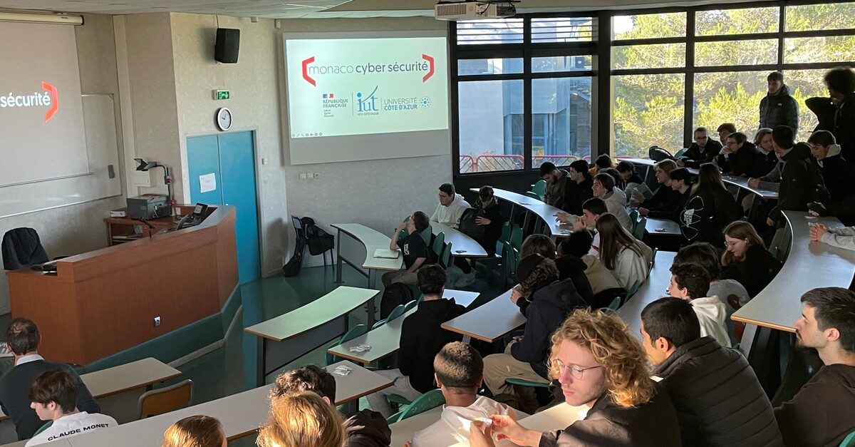 Intervention à l'IUT de Nice